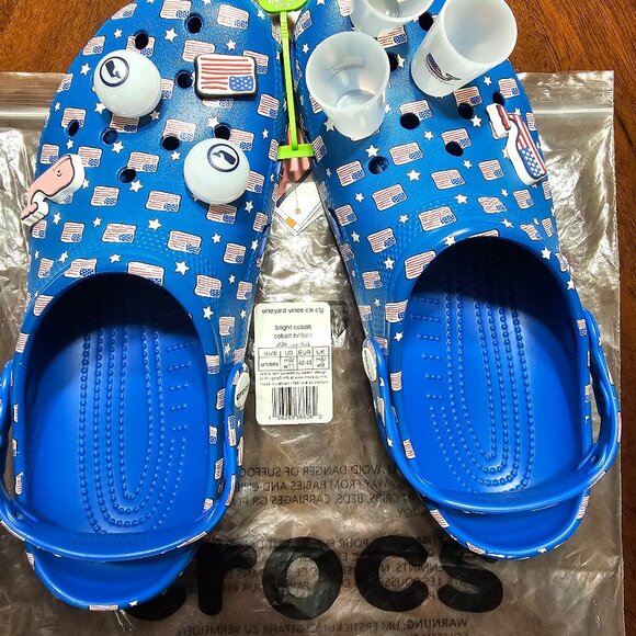 CROCS | Shoes | Crocs Vineyard Vines M9w1 Nwt | Poshmark